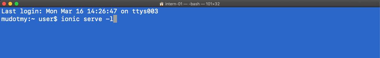 Ionic 5 Installation in Windows & Mac - MU DOT MY PLT - ICT Training & Development Malaysia
